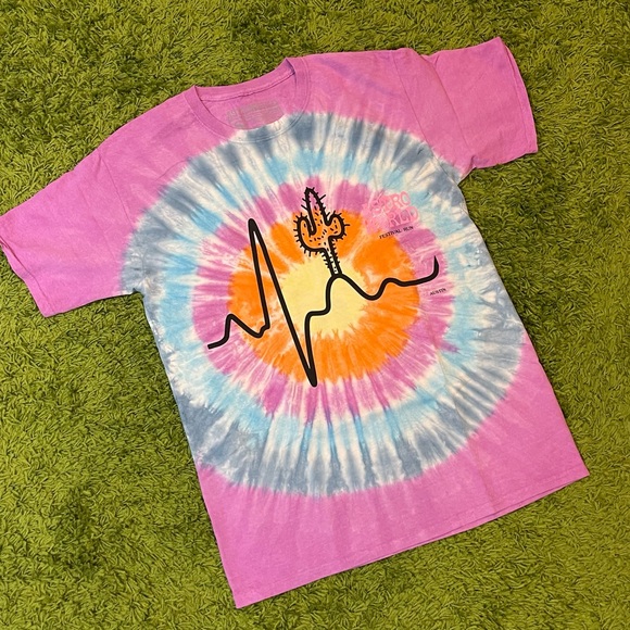 Travis Scott | Shirts | Travis Scott Tiedye Cactus Desert Astroworld ...